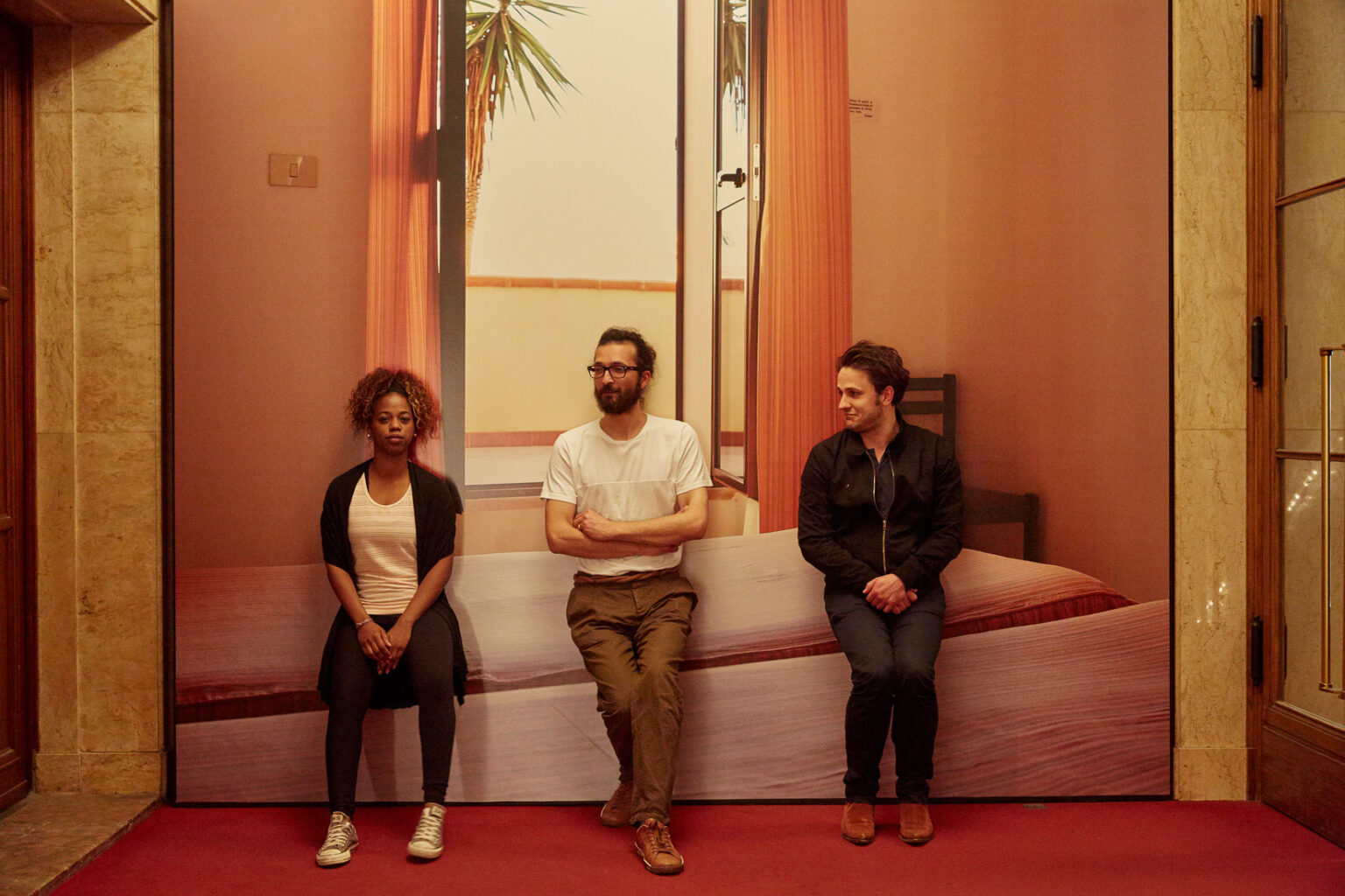 entre nous…(XI): Ayham Majid Agha, Maryam Abu Khaled und Dimitrij ...